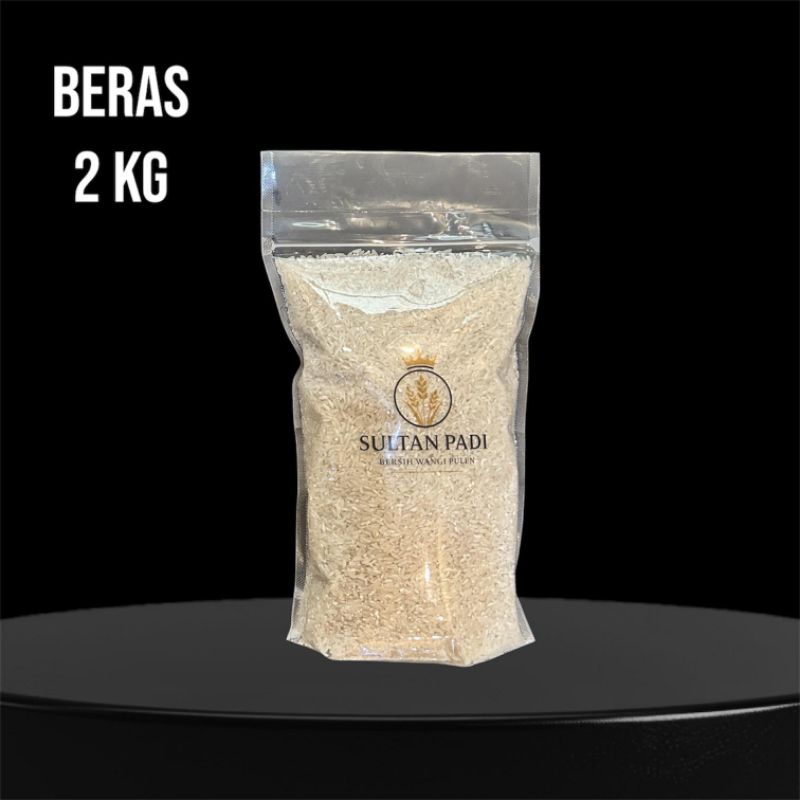 Jual Beras Premium Sultan Padi 2 kg | Shopee Indonesia