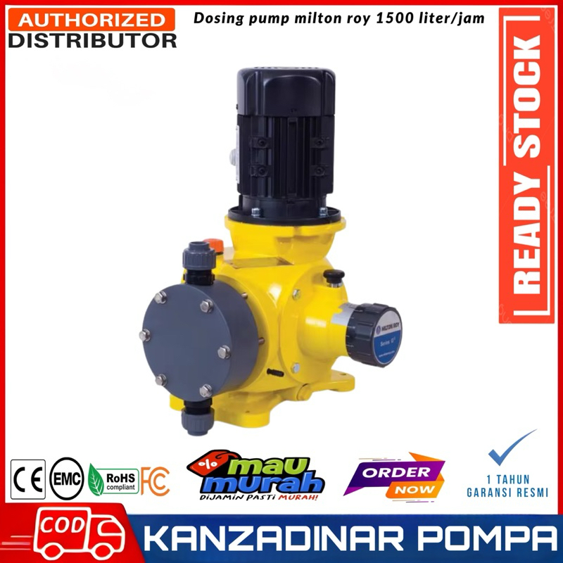 Jual Dosing pump milton roy 1500 liter/jam | Shopee Indonesia