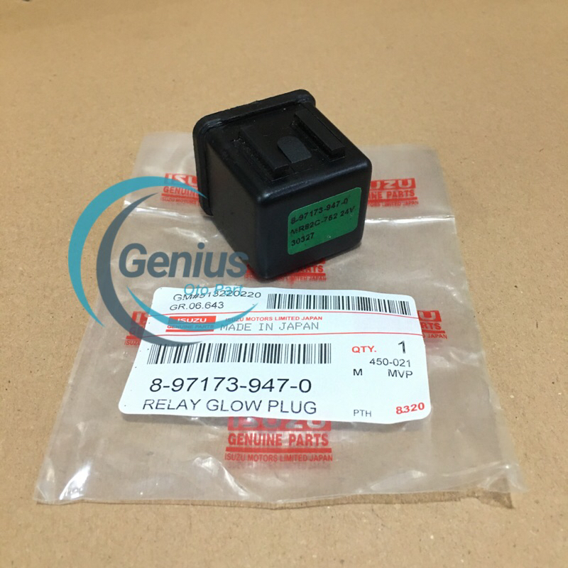 Jual Relay Starter 24V Kaki 5 / Relay Glow Plug Isuzu Elf, NKR71, NKR66 ...