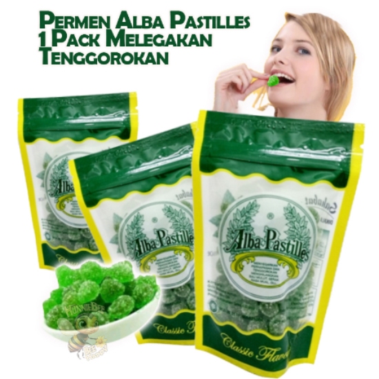 Jual Permen Alba Pastilles Melegakan Tenggorokan 1 Pack 100gram ...