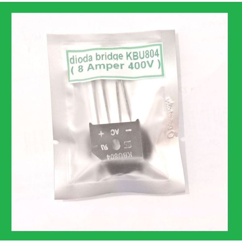 Jual Dioda Bridge KBU804 ( 8A 400V ) | Shopee Indonesia