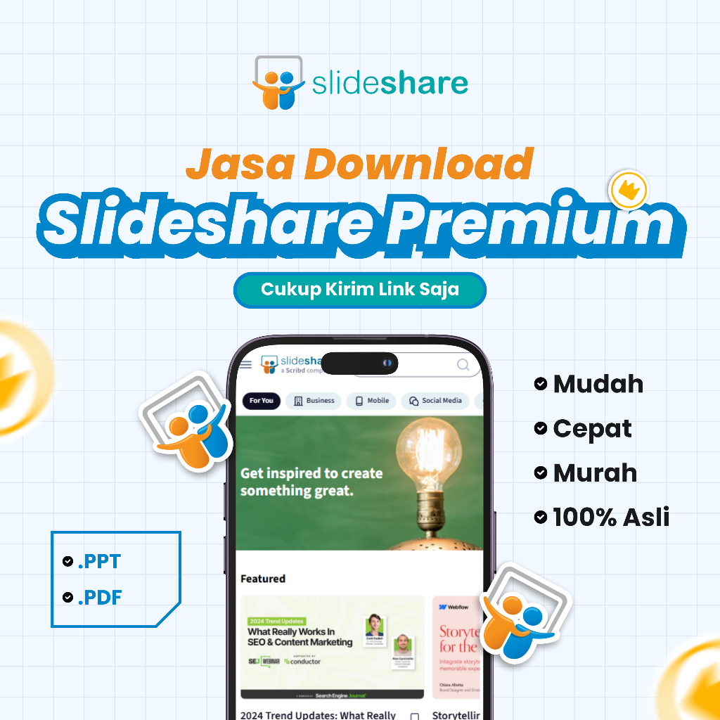 Jual Jasa Download SlideShare File PowerPoint & PDF Siap Pakai | Shopee ...