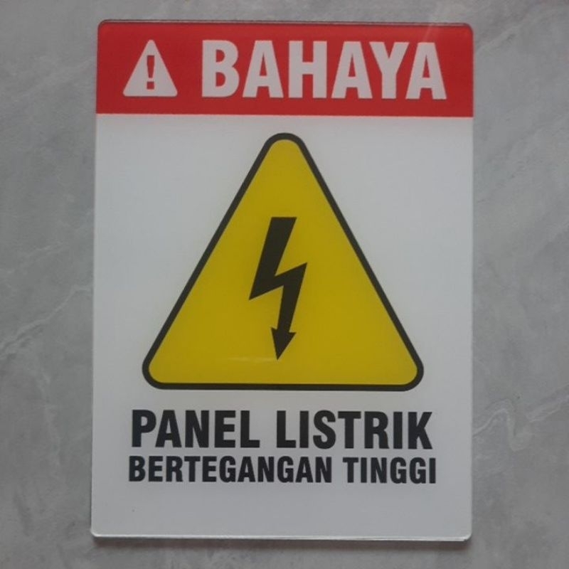 Jual Akrilik Panel Listrik Tegangan Tinggi | Shopee Indonesia
