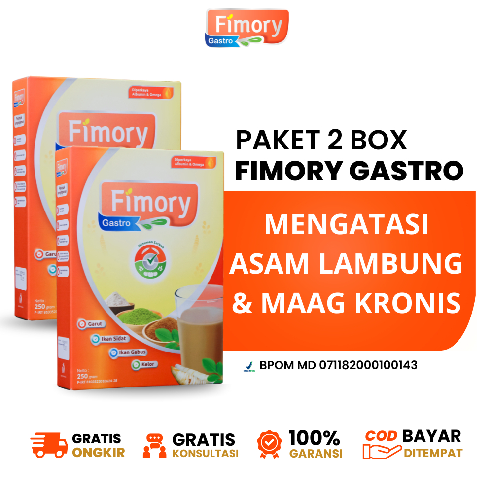 Jual Paket 2 Box Fimory Gastro - Minuman Sehat Mengatasi Asam Lambung ...