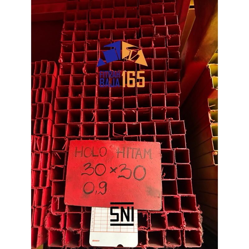 Jual Besi Holo / Hollow Ukuran Hitam 30x30 | Shopee Indonesia