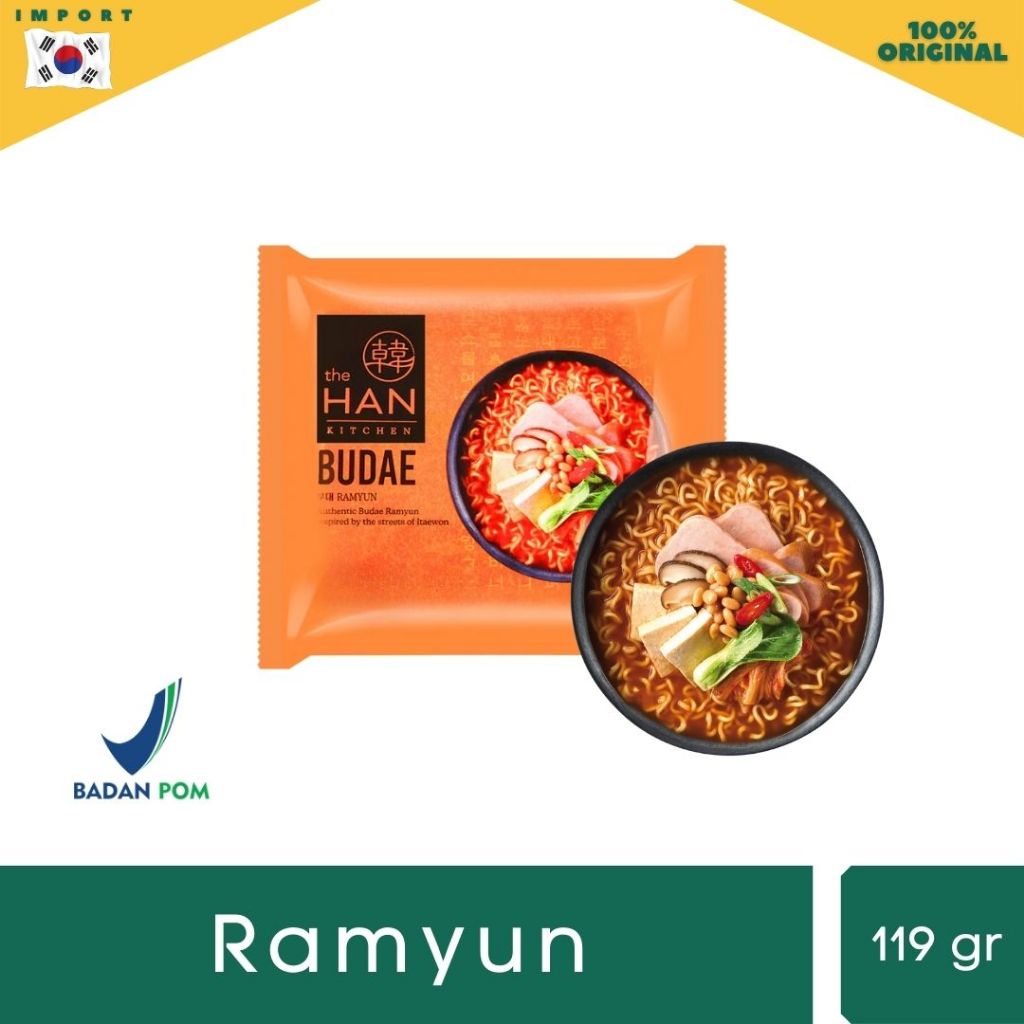 Jual The Han Kitchen Ramyun - Ramen The Han khas Korea | Shopee Indonesia
