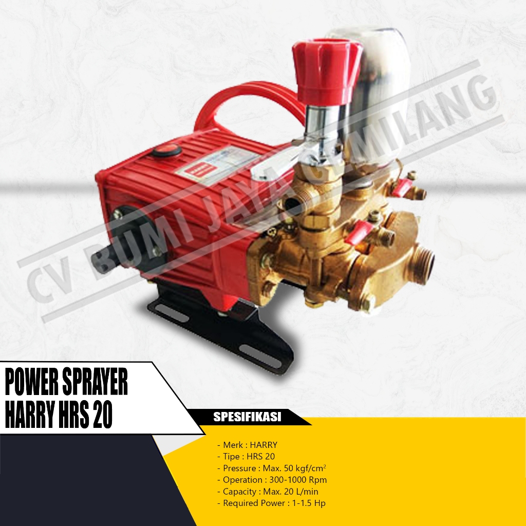 Jual MESIN CUCI STEAM / POWER SPRAYER HARRY HRS 20 | Shopee Indonesia