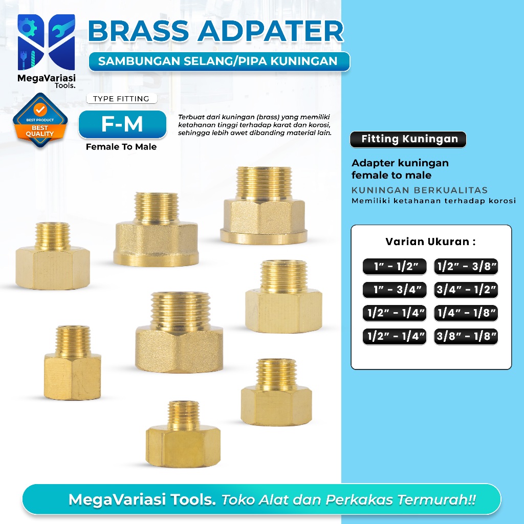 Jual Sok Sambungan Pipa Sock Sambungan Kran Air Stainless Sock Drat ...