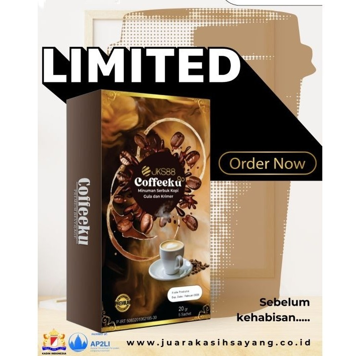 Jual COFFEEKU / KOPIKU JKS88 5 SACHET 100% ORIGINAL | Shopee Indonesia