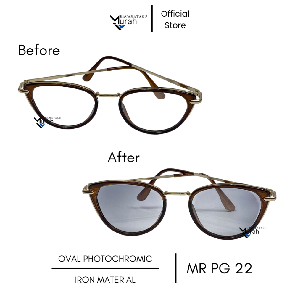 Jual Kacamata PhotoChromic Normal Minus -MRPG22- Normal Minus Pria ...