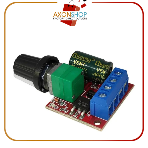 Jual AXON Dimmer Lampu LED Dimer PWM Motor Speed Controller 5A DC 4.5 ...