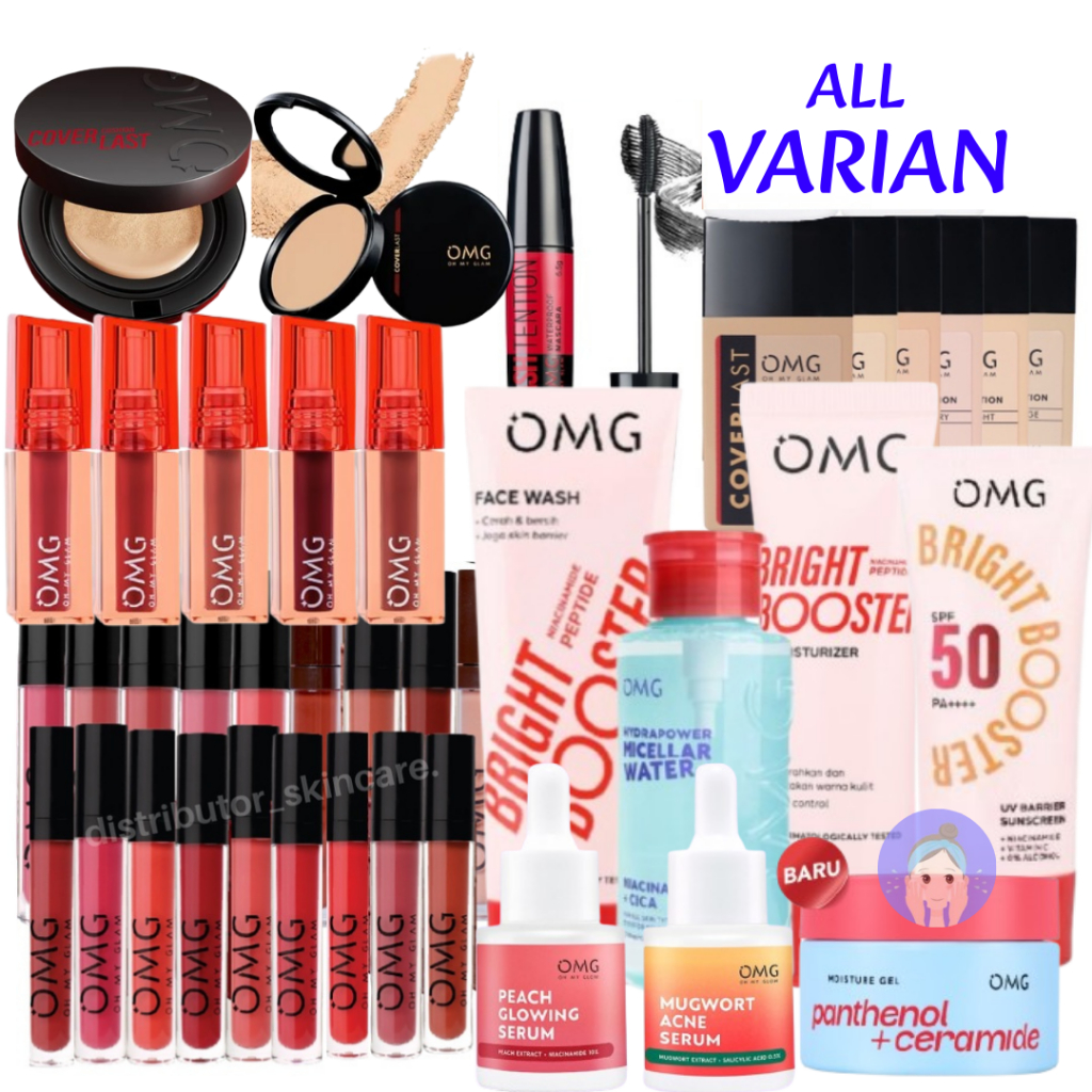 Jual OMG Oh My Glow Skincare - Bright Booster Face Wash / Face Toner ...