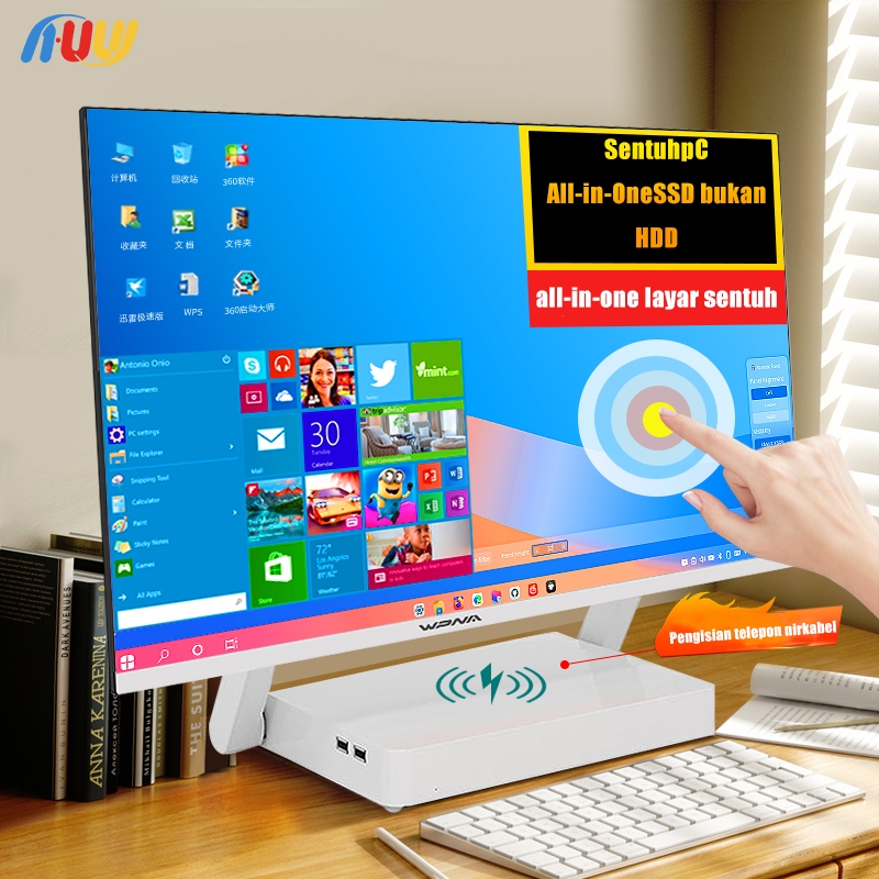 Jual Huw PC [layar sentuh]Komputer All in one PC gaming Core Intel i5 ...