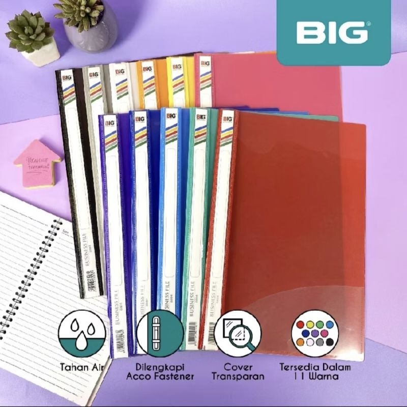 Jual [PCS] MAP BISNIS FILE BIG UKURAN FOLIO + KANTONG / BIG BISNIS FILE ...