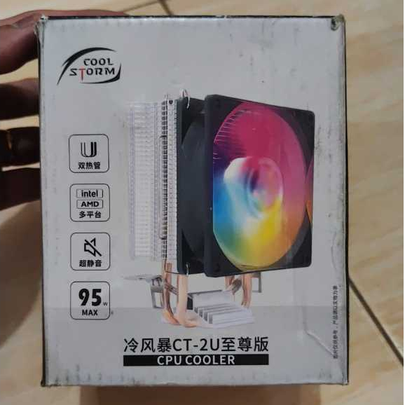 Jual Fan Processor Cpu Cooler Cool Strom G20 (8CM) | Shopee Indonesia
