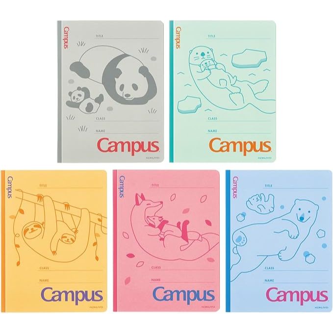 Jual Kokuyo Campus Flat File A4-S Vertical Animal Pattern FU-CA10 | Shopee Indonesia