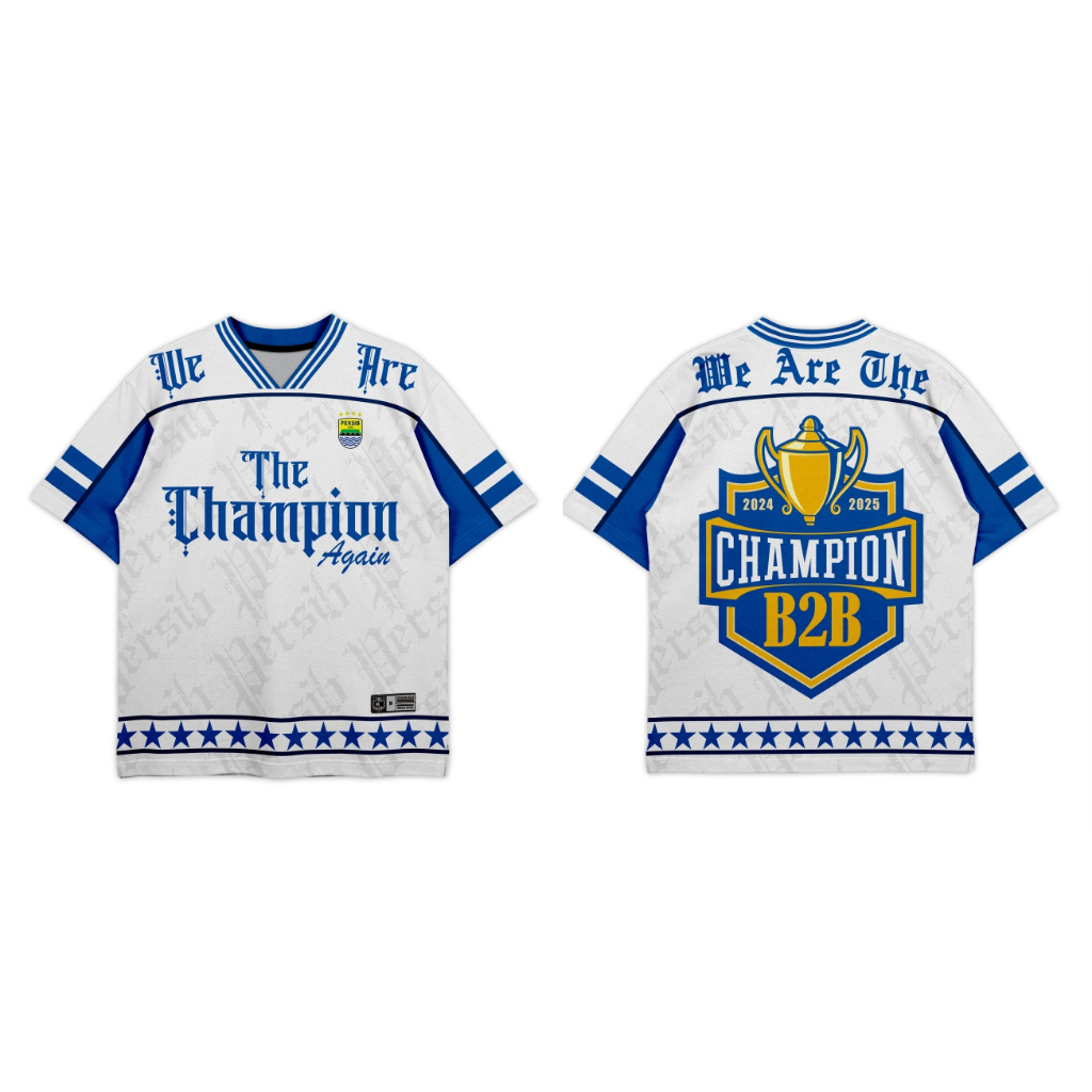 Jual Jersey Kaos PERSIB Bandung Juara 2025 Baju PERSIB Champions Anak 1 ...