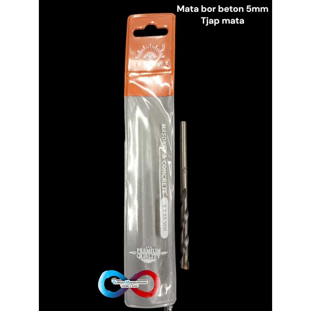 Jual Mata bor beton 5 x 85mm Tjap Mata | Shopee Indonesia