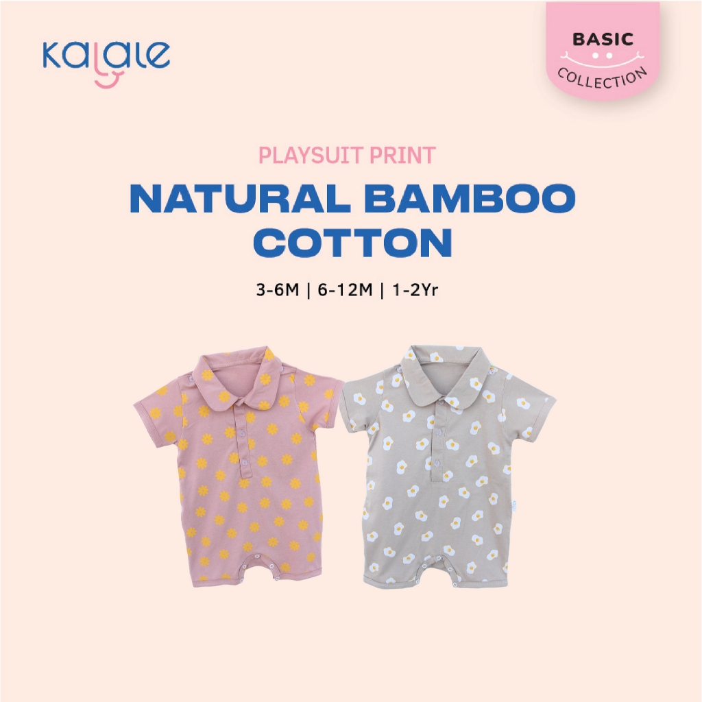 Jual Kalale Baby Playsuit Print Karakter (Romper / Jumper / Jumpsuit ...