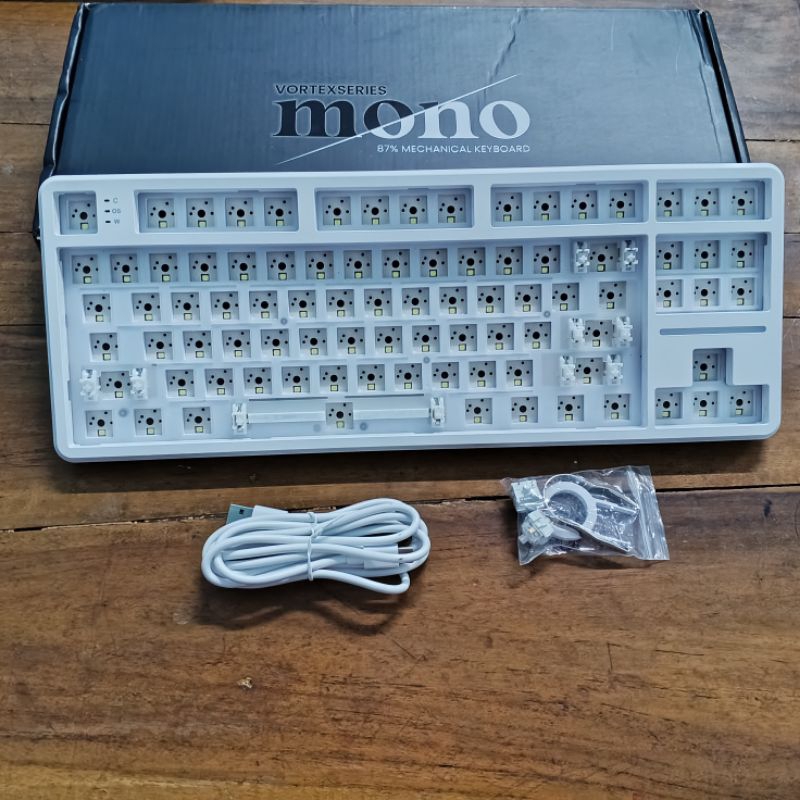 Jual BAREBONE VORTEX MONO 87 LIKE NEW | Shopee Indonesia