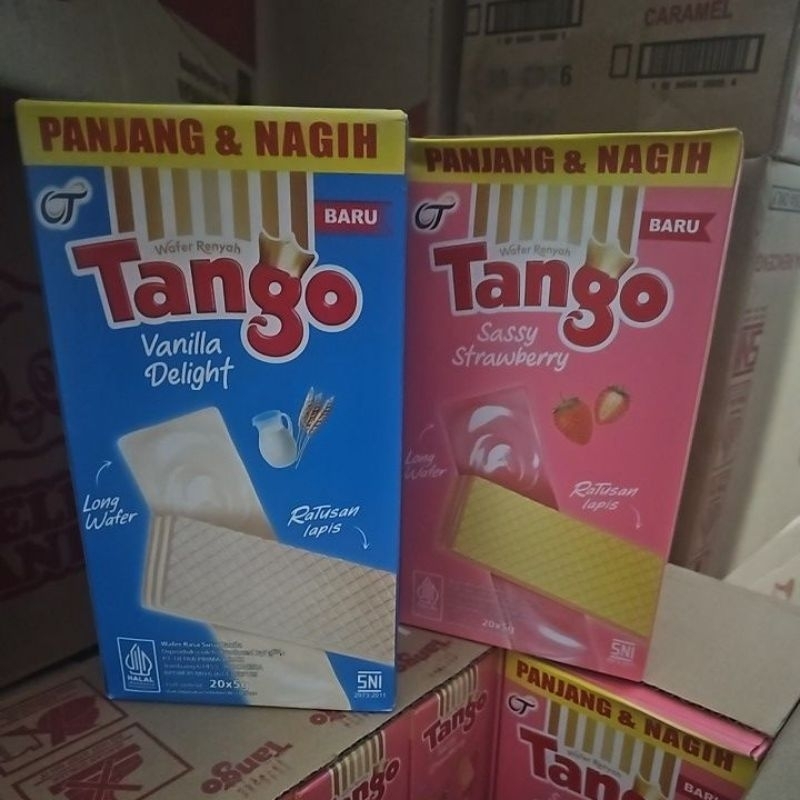 Jual TANGO WAFER RENTENG BOX ISI 20 PCS X 5 GR | Shopee Indonesia