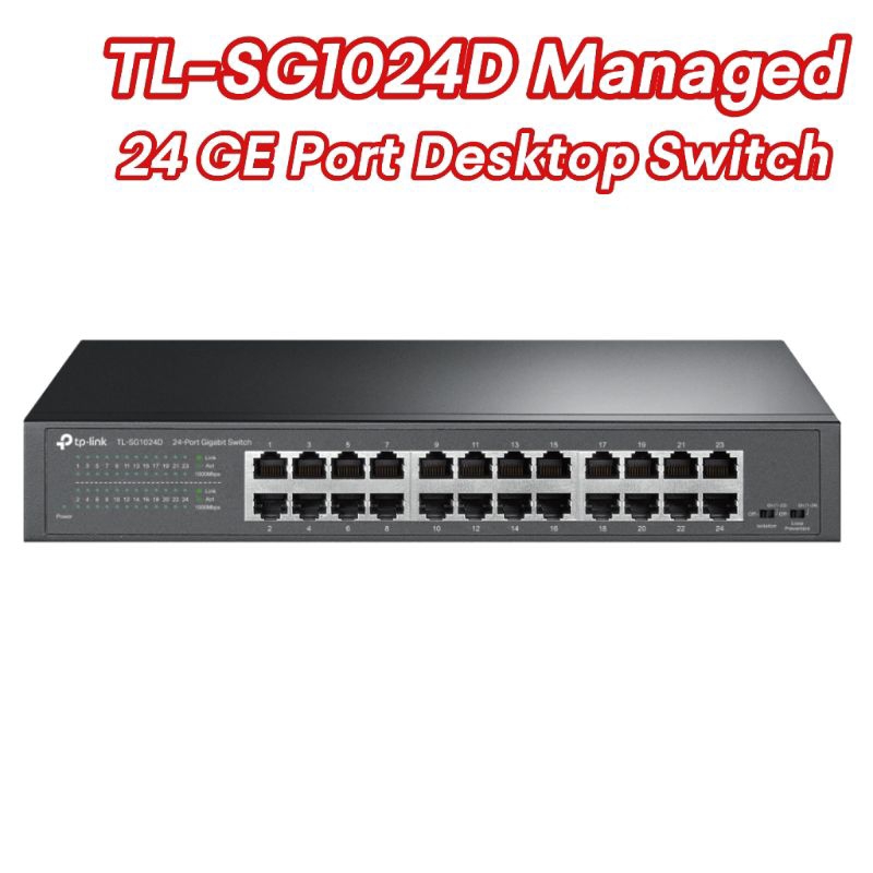 Jual TP-Link TL-SG1024D 24 Port Gigabit Desktop/Rackmount Unmanaged ...