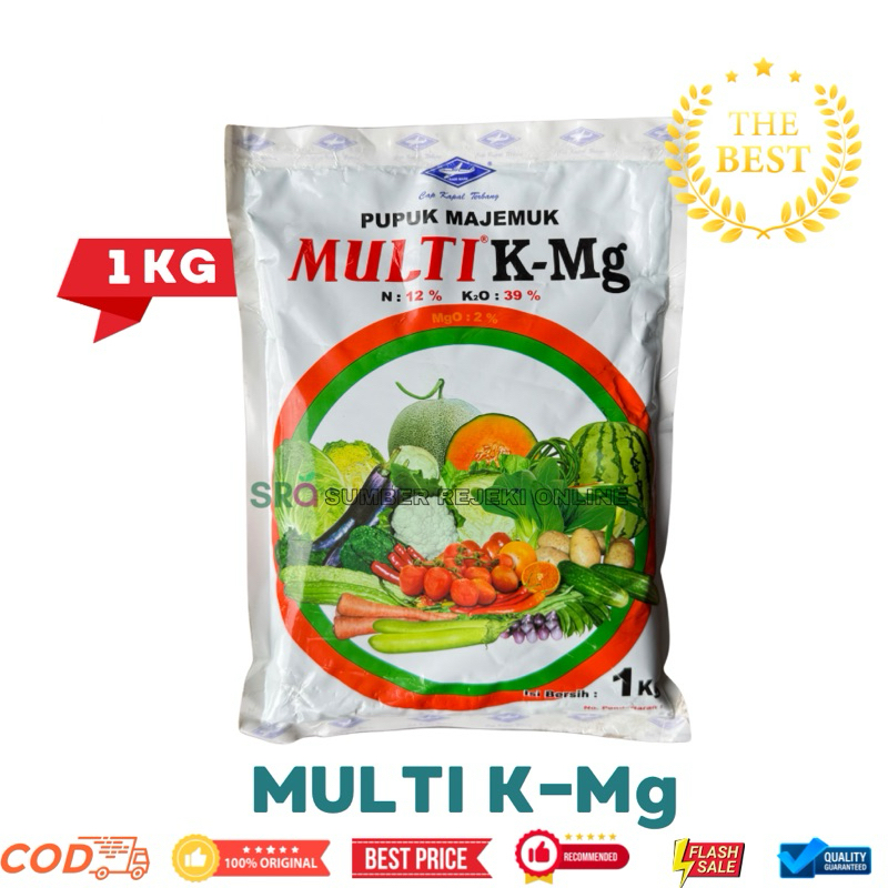 Jual PUPUK MAJEMUK PERANGSANG BUNGA DAN BUAH MULTI K-Mg - 1KG KAPAL TERBANG | Shopee Indonesia
