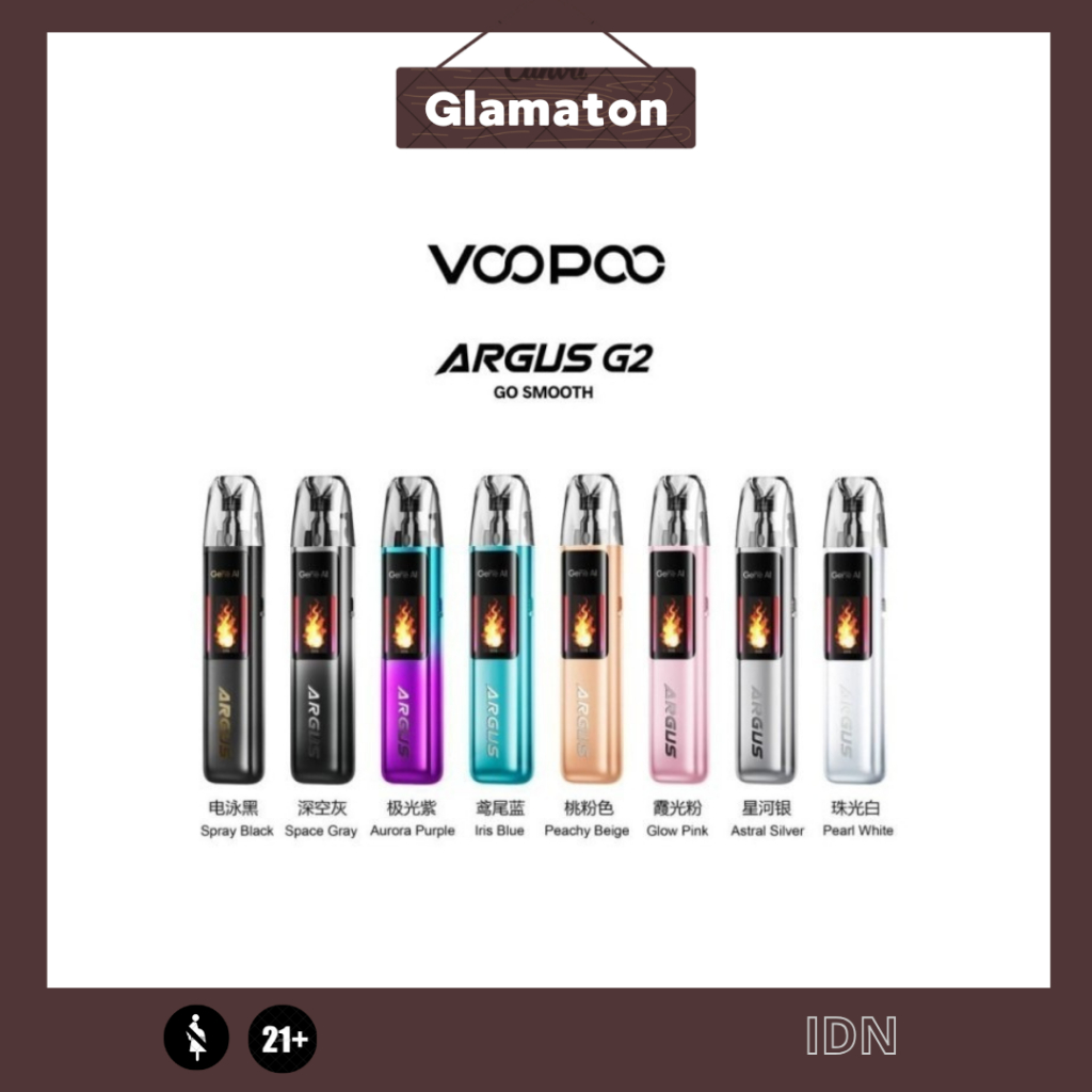 Jual POD ARGUS G2 1000MAH 30W POD KIT AUTHENTIC BY VOOPOO | Shopee ...