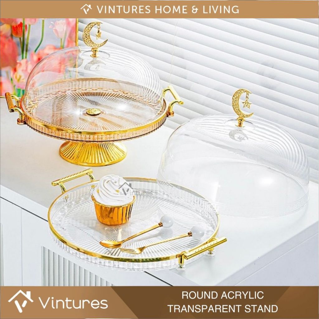 Jual Tempat Kue Roti Aesthetic / Keranjang Kue Tudung Saji Nampan ...