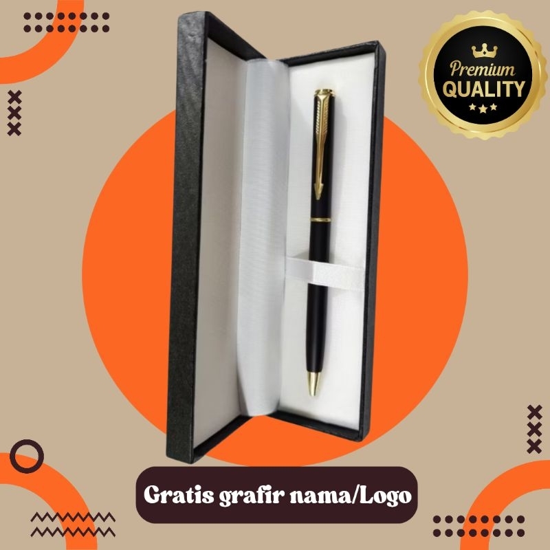 Jual pulpen bolpoin y mewah Parker vector insign exclusive gratis ...