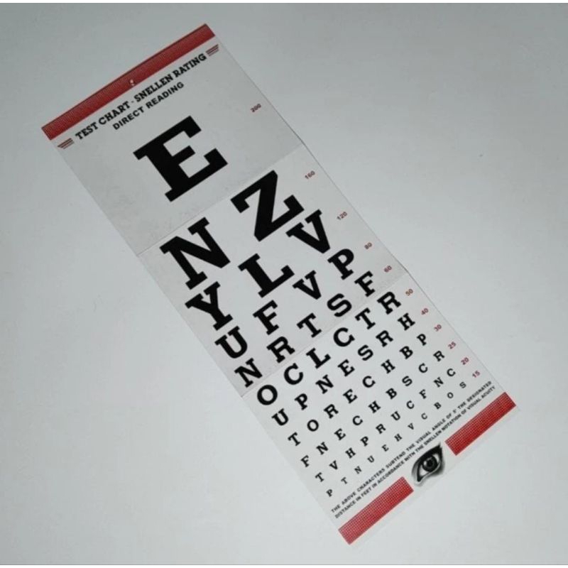 Jual Snellen Chart | Shopee Indonesia