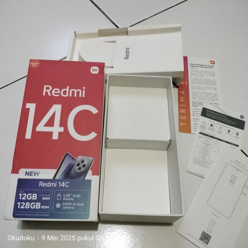 Jual Dus Box Xiaomi Redmi 14C Original Copotan | Shopee Indonesia