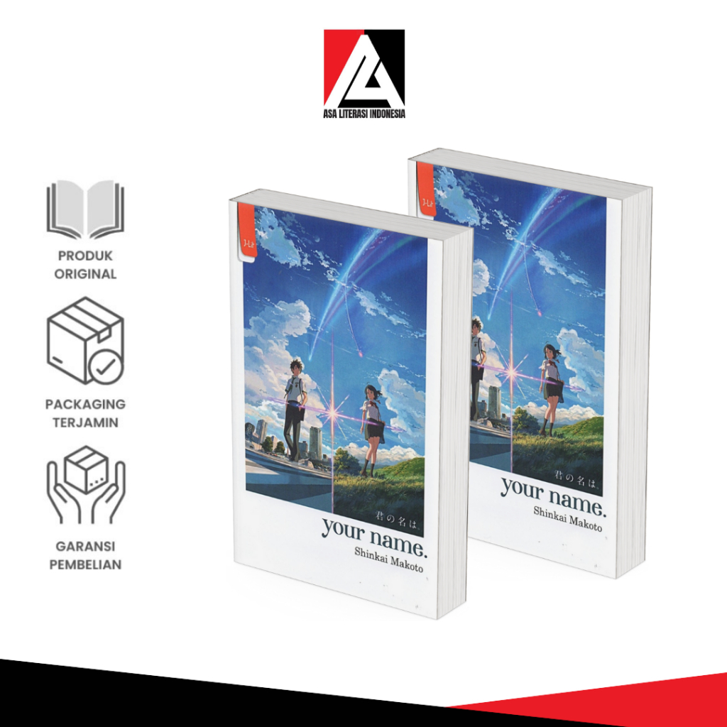 Jual Novel Your Name ( Shinkai Makoto ) _ Penerbit Haru | Shopee Indonesia