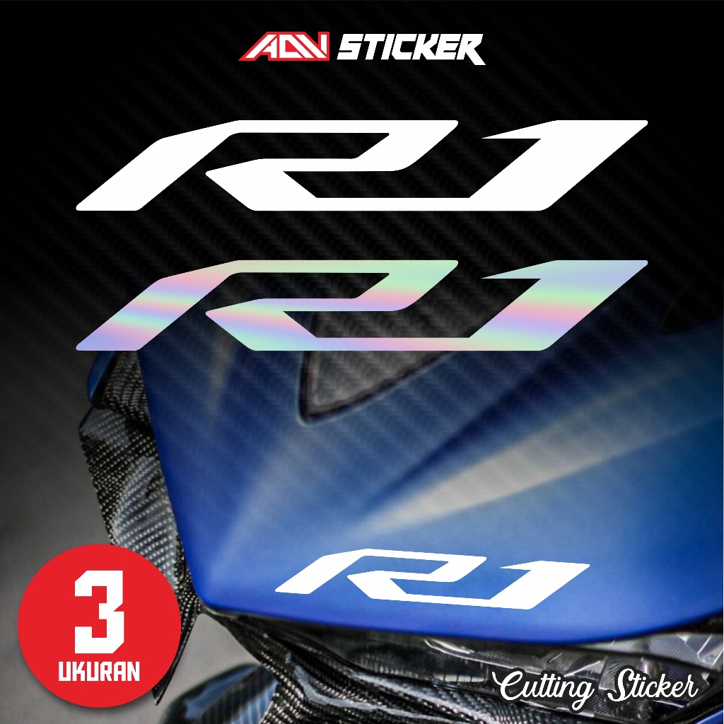 Jual Sticker Cutting Logo YAMAHA R1M | Cutting Sticker Motor Premium ...