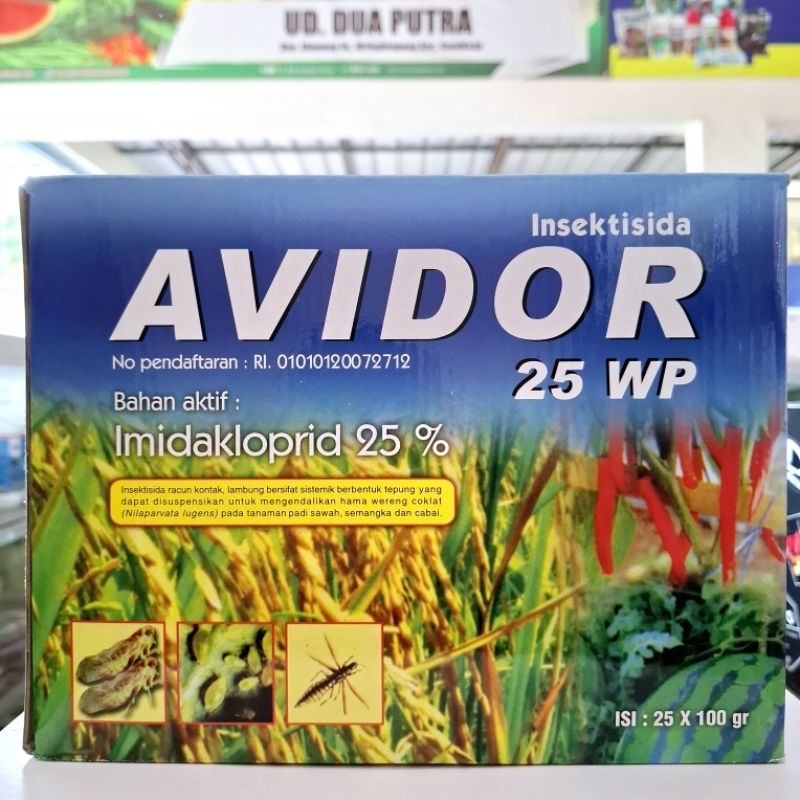 Jual INSEKTISIDA AVIDOR 25WP 1KOTAK (Isi 25pcs) | Shopee Indonesia
