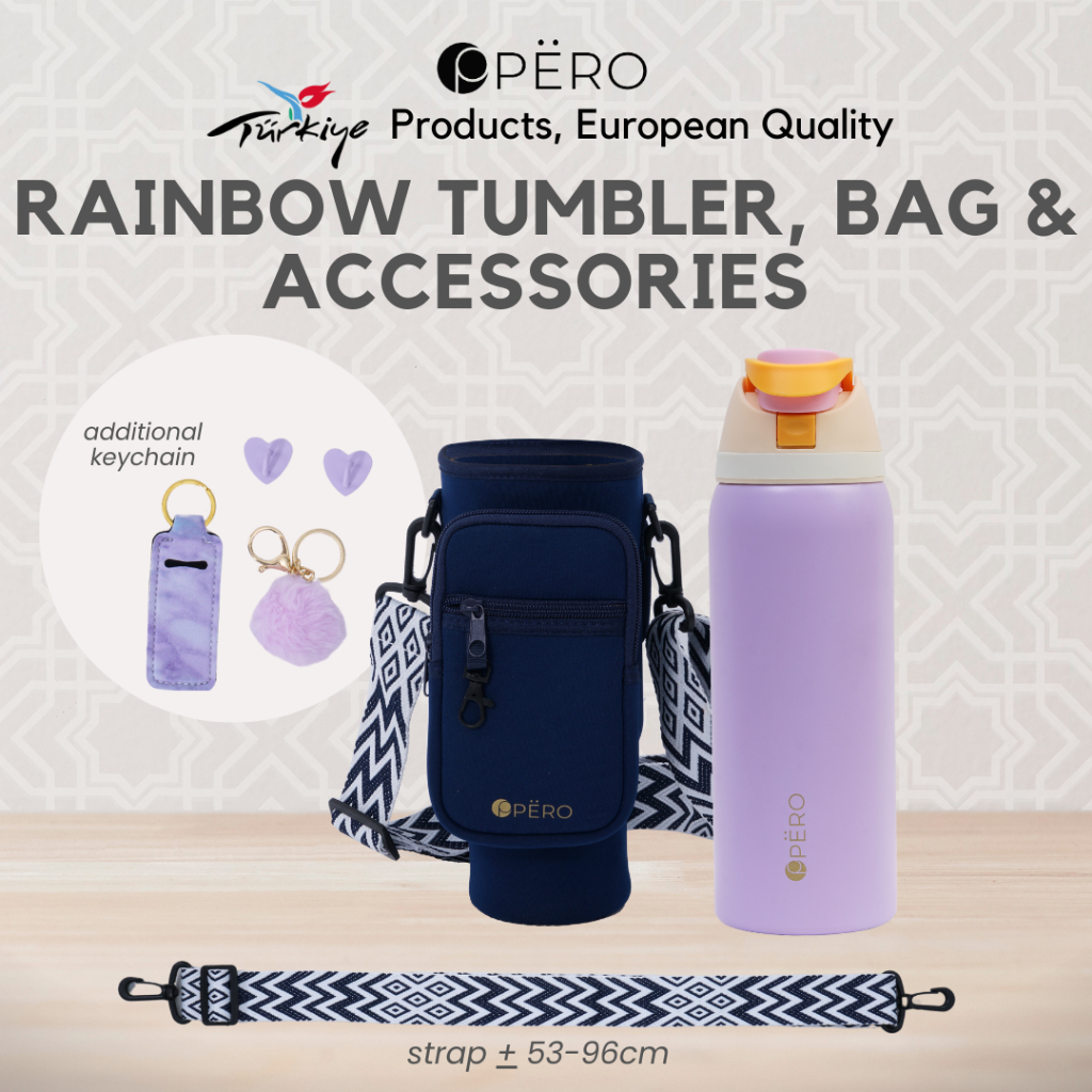Jual [Pre-Order] Pero Set of 3 Permos Rainbow Tumbler 946ML / Botol ...