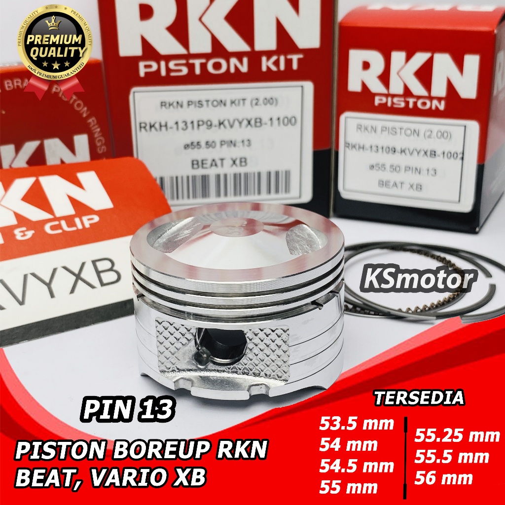 Jual SEHER SET BEAT VARIO BLADE XB RKN 53.5 54 54.5 55 55.25 55.5 56 ...