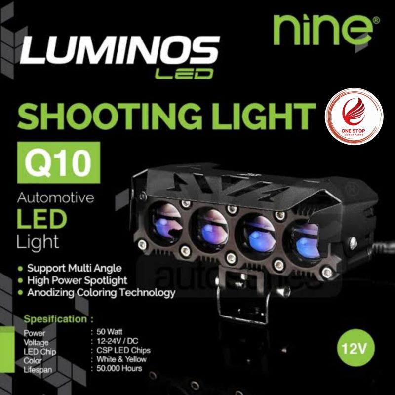 Jual Lampu Tembak Led 4 Mata ECO9 Dan Q10 LUMINOS Original Ori Asli ...