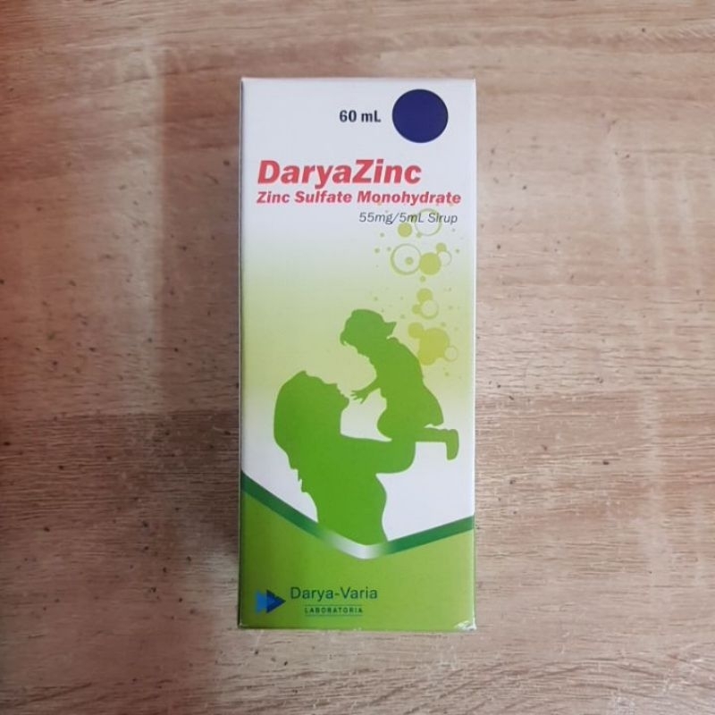 Jual DARYAZINC SYRUP 60 ML - PENCEGAHAN DEHIDRASI PADA DIARE ANAK | Shopee Indonesia