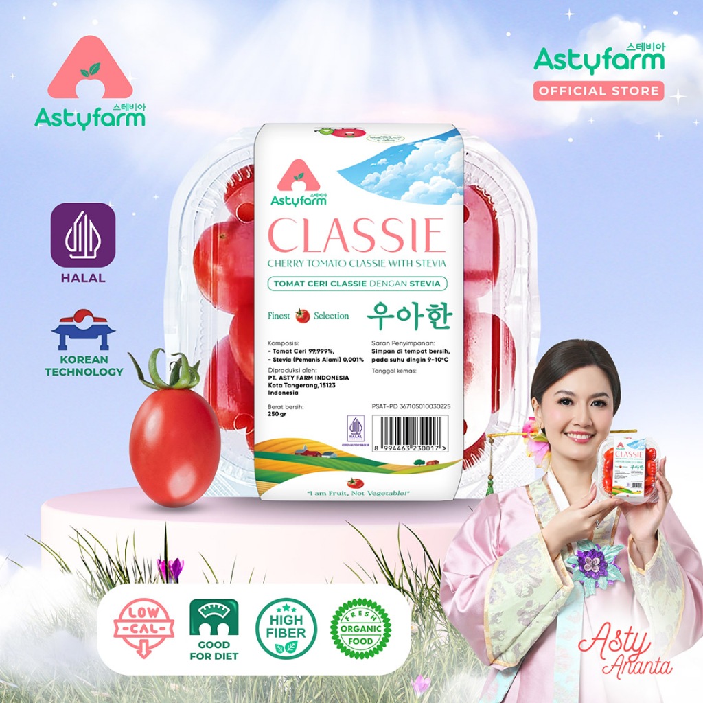 Jual Astyfarm - Cherry Tomato Stevia by Asty Ananta 250gr - Pasti Manis - Kualitas Premium ...