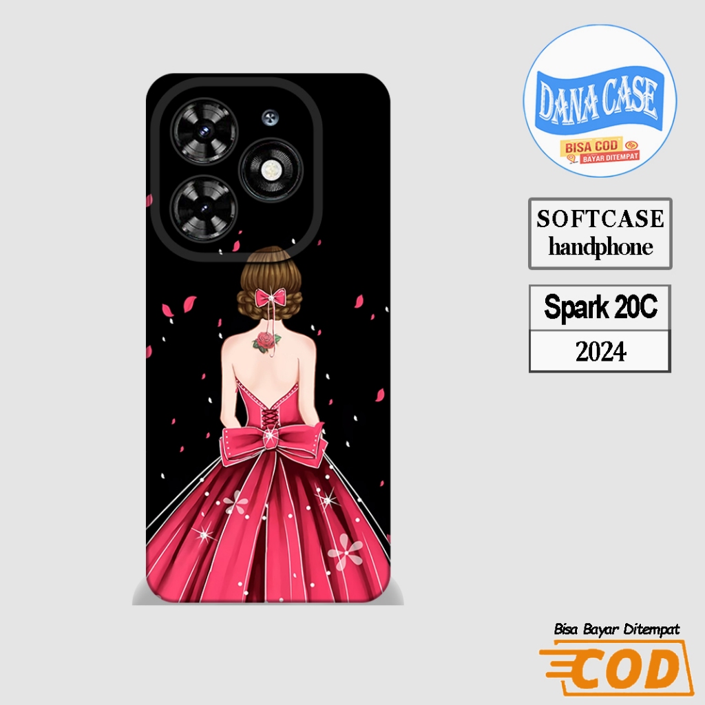 Jual Case Tecno Spark 20C Casing Spark 20C Terbaru 2024 Aksesoris ...