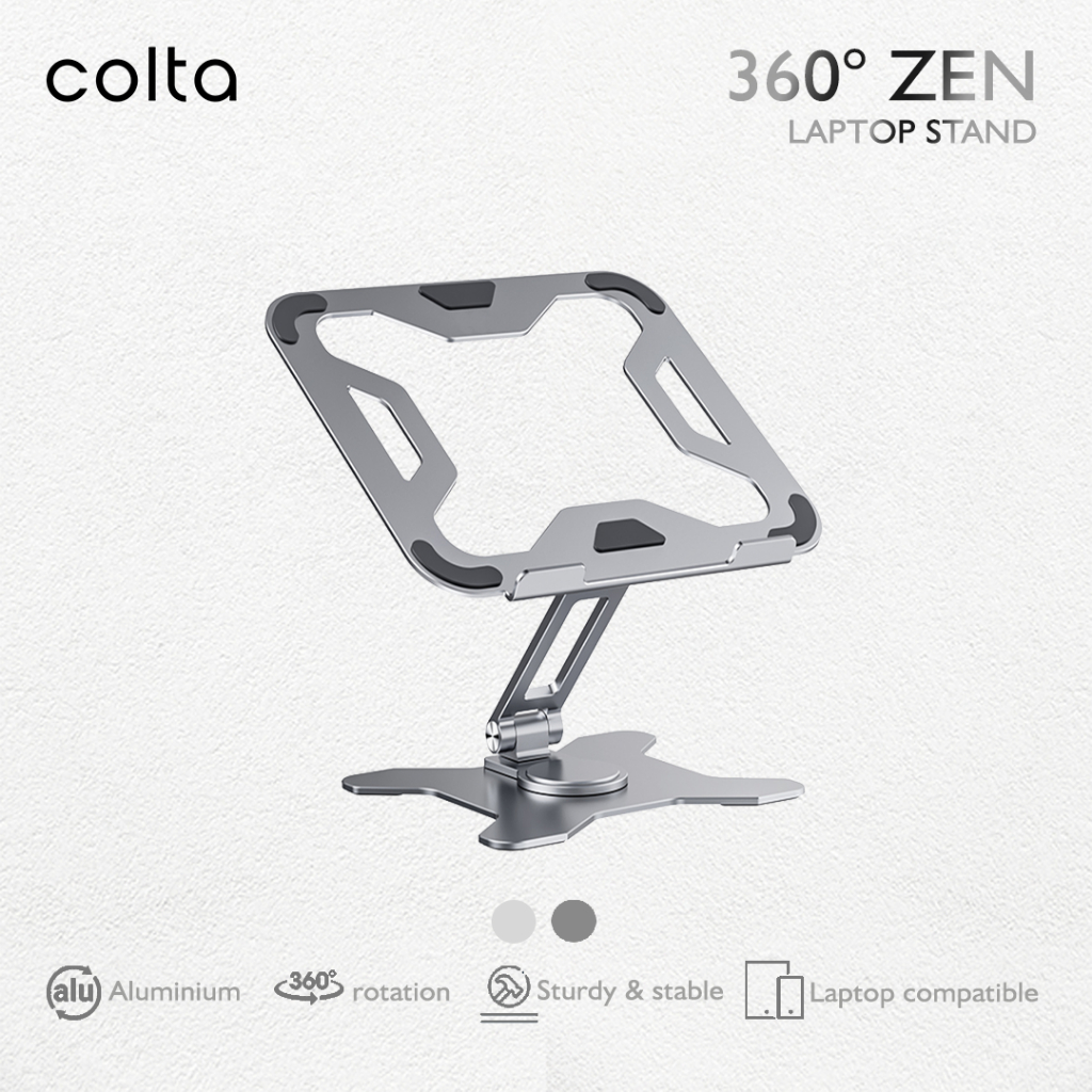 Jual Colta 360 Zen Laptop Stand Holder / Bracket / Dudukan Aluminium ...