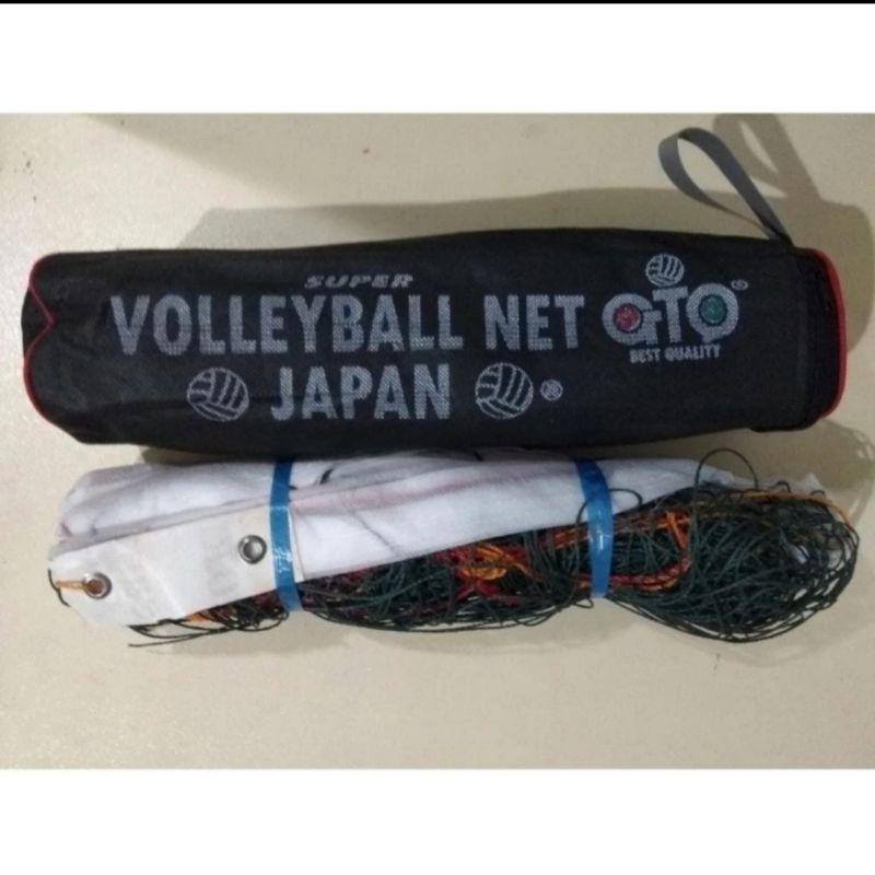 Jual NET VOLLY / VOLLEY NET GTO LOKAL (tas hitam) | Shopee Indonesia