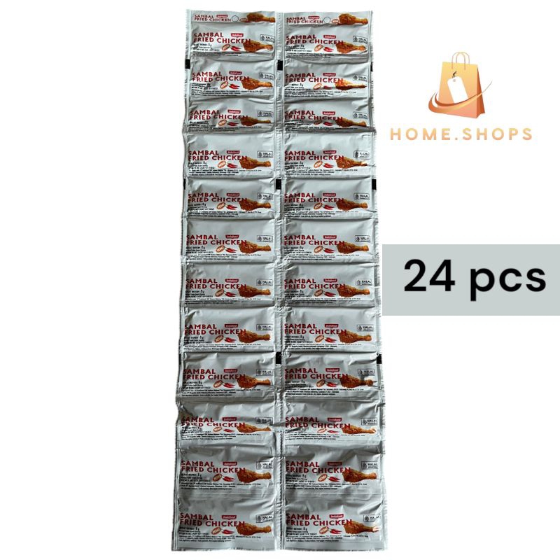Jual Saos Sambal Fried Chicken Dapat 24 Sachet Saos Indofood | Shopee ...