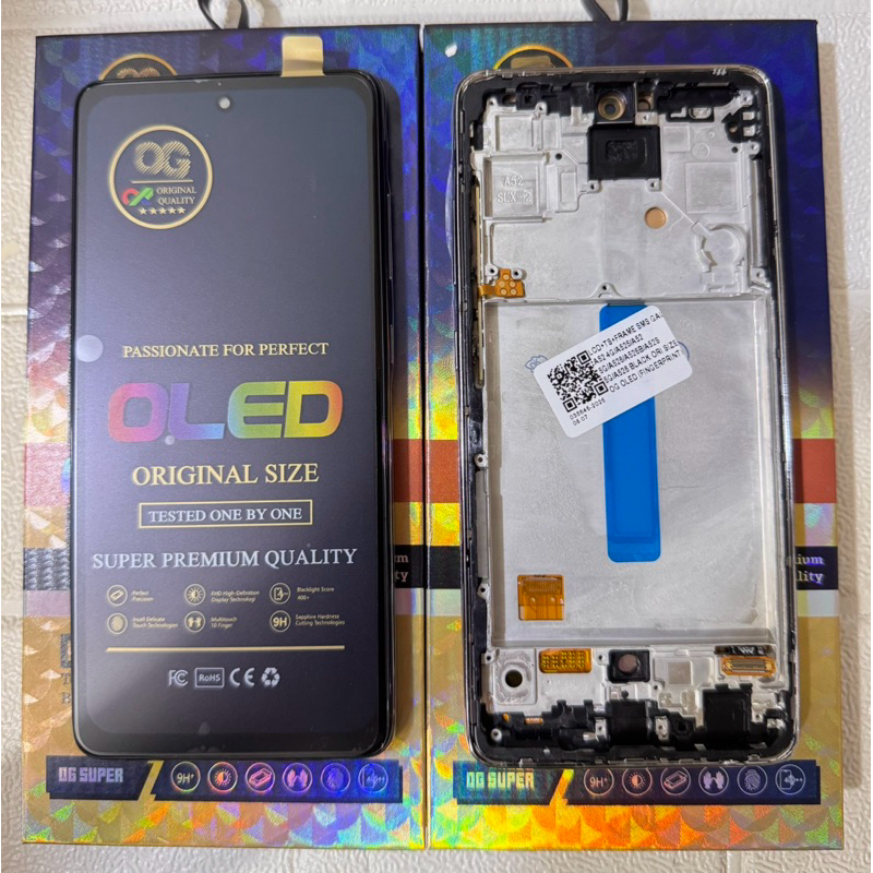 Jual LCD OG OLED + FRAME SAMSUNG A52 4G | A52 5G / A525 / A526 / A526B ...
