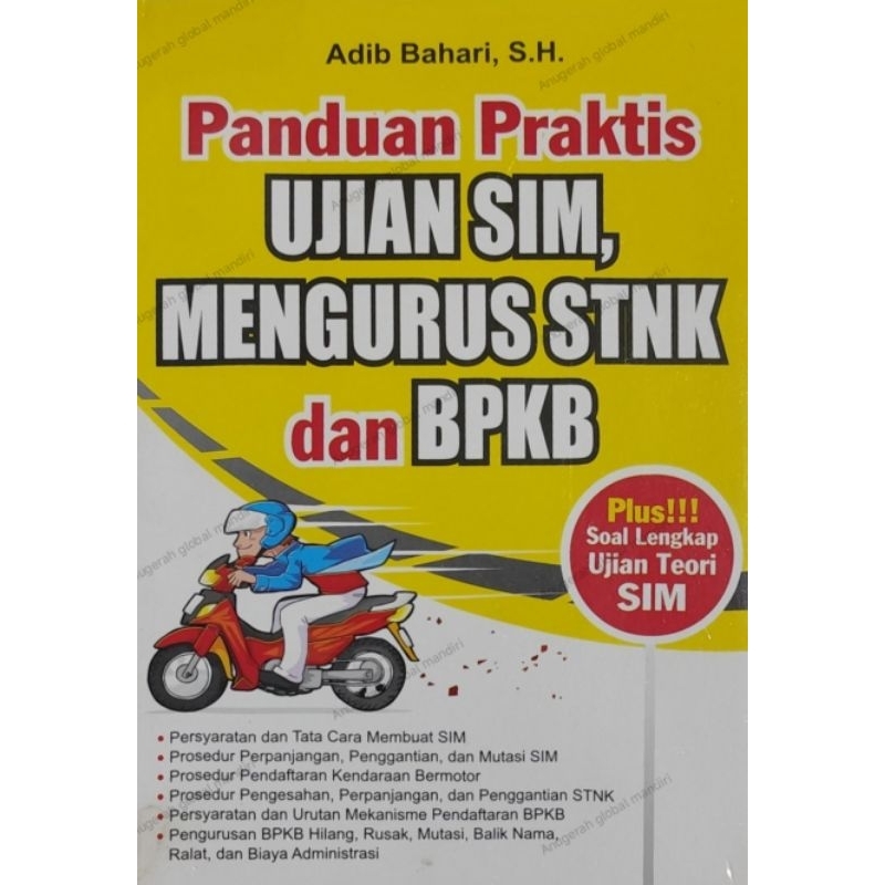 Jual Buku panduan praktis ujian sim mengurus stnk dan bpkb | Shopee Indonesia