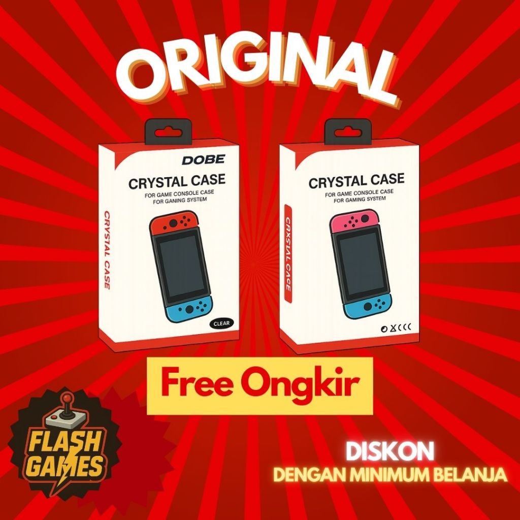 Jual Nintendo Case Crystal Mika Nintendo Switch V1/V2 | Shopee Indonesia