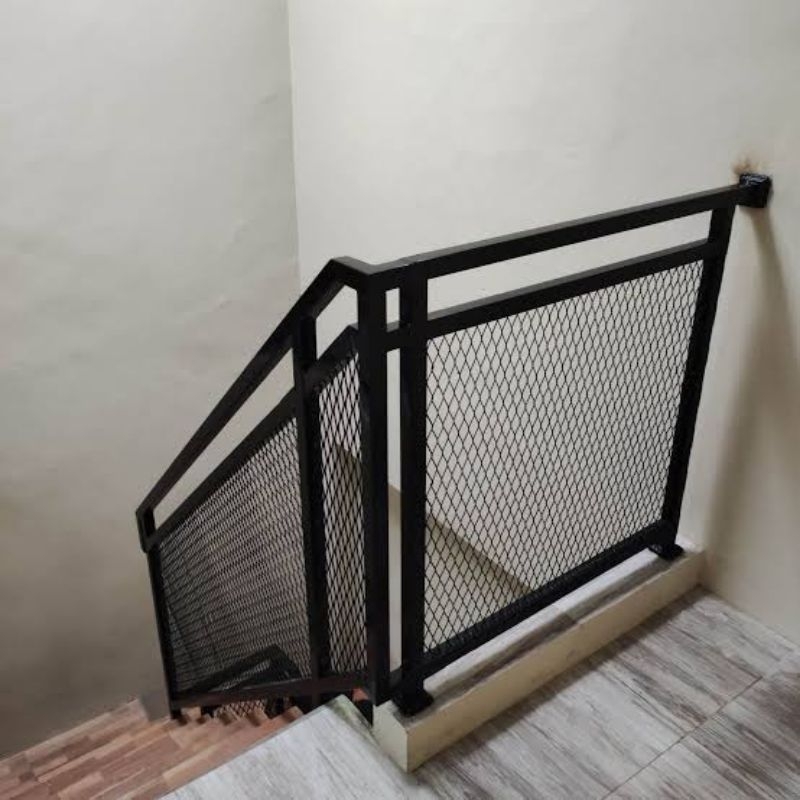 Jual railing tangga railing balkon ram expanded | Shopee Indonesia