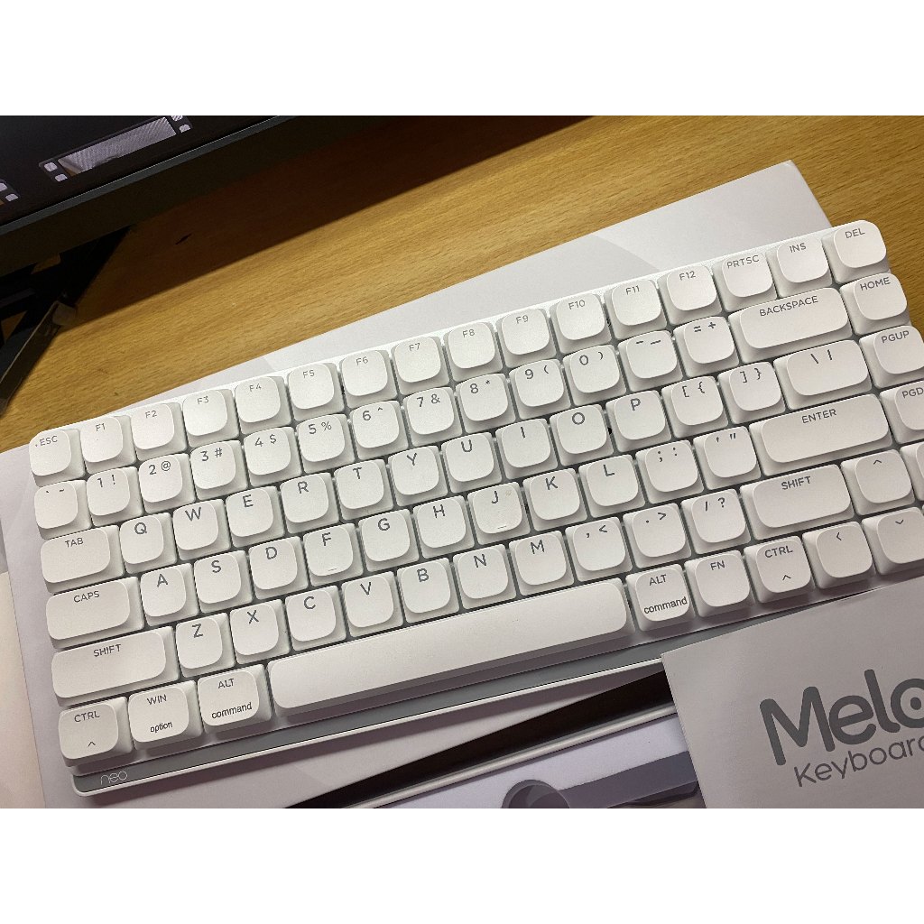 Jual Neo Melo Keyboard Low Profile Wireless 75% Mechanical 84 Keys ...