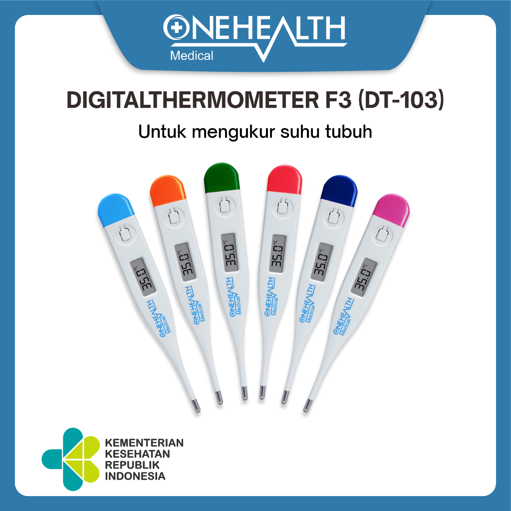 Jual Onehealth Digital Thermometer F3 Alat Mengukur Suhu Tubuh ...